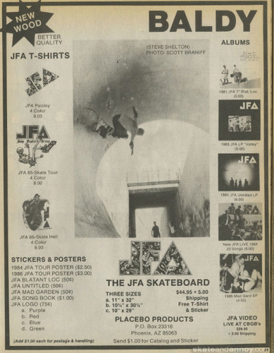The Brian Brannon JFA Interview – Skate and Annoy Features