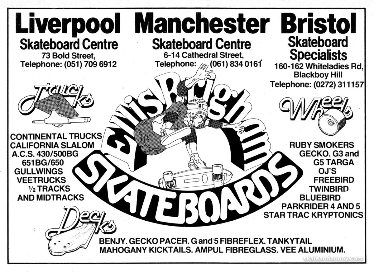 Ellis Brigham Skateboards – Skate and Annoy Galleries