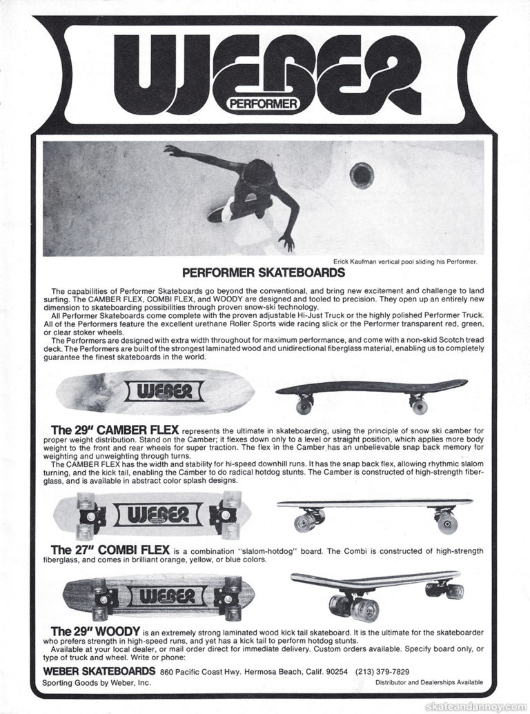 Webber Performer – Skate and Annoy Galleries